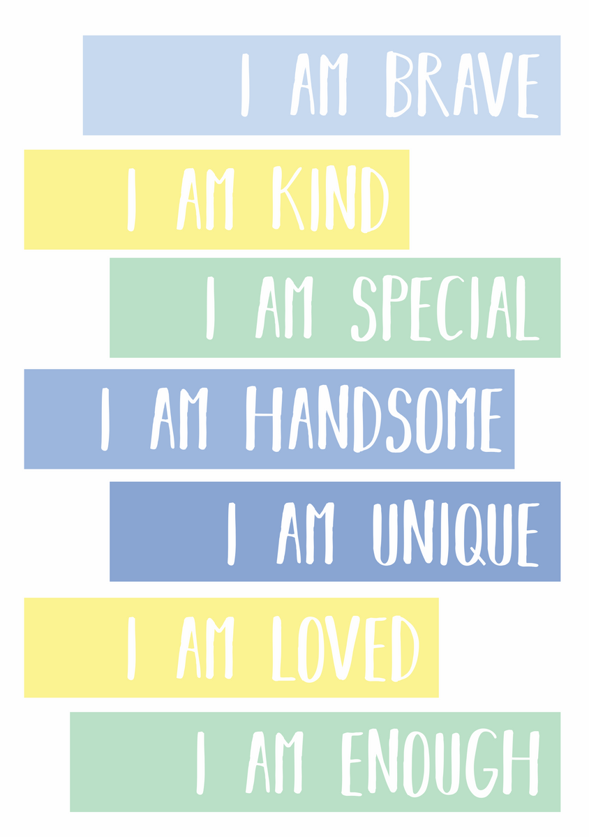 Affirmation (Earth Tones) - Wall Art Print – Ma Petite