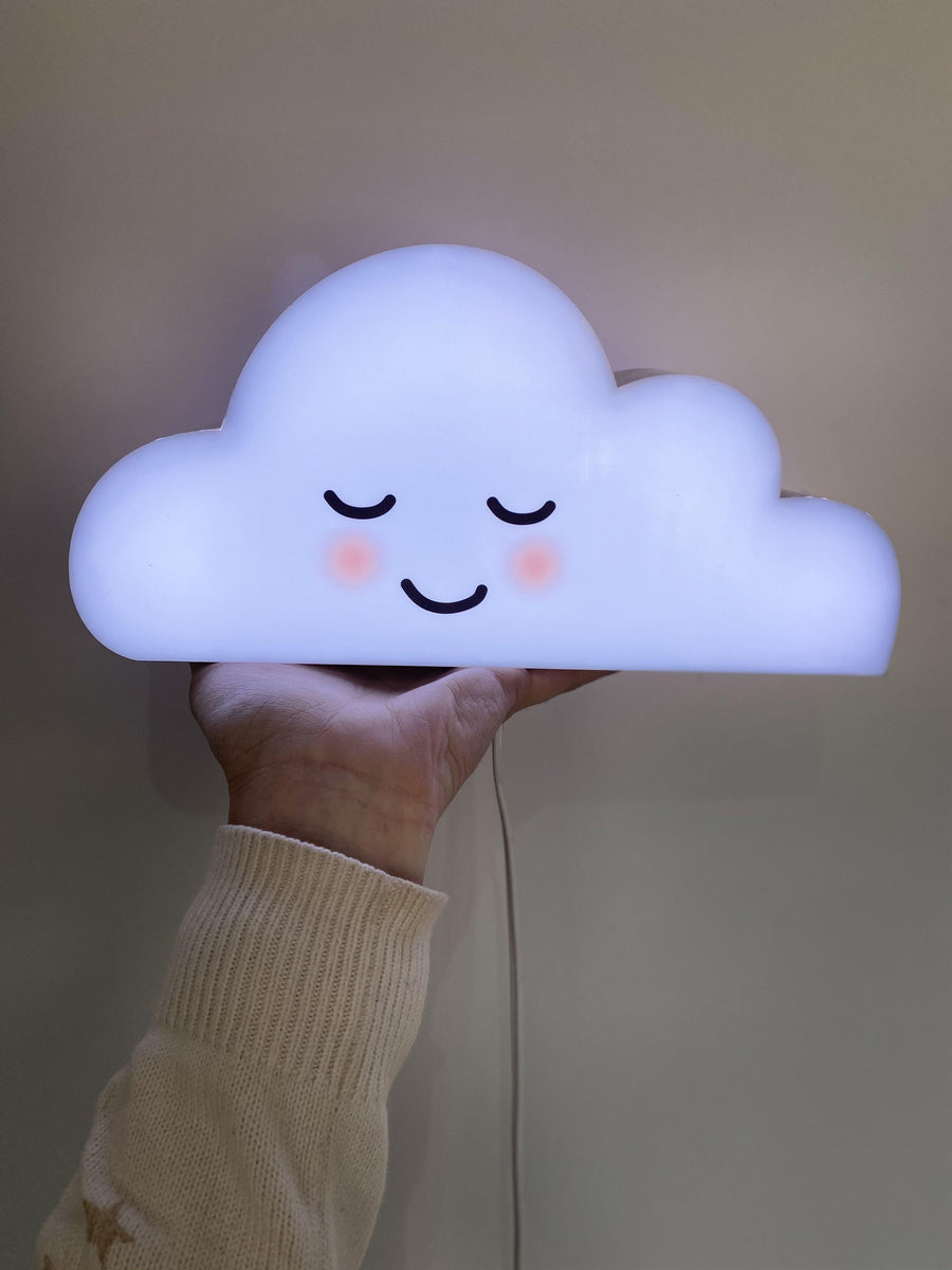 Smiling Cloud - LED Night Light – Ma Petite