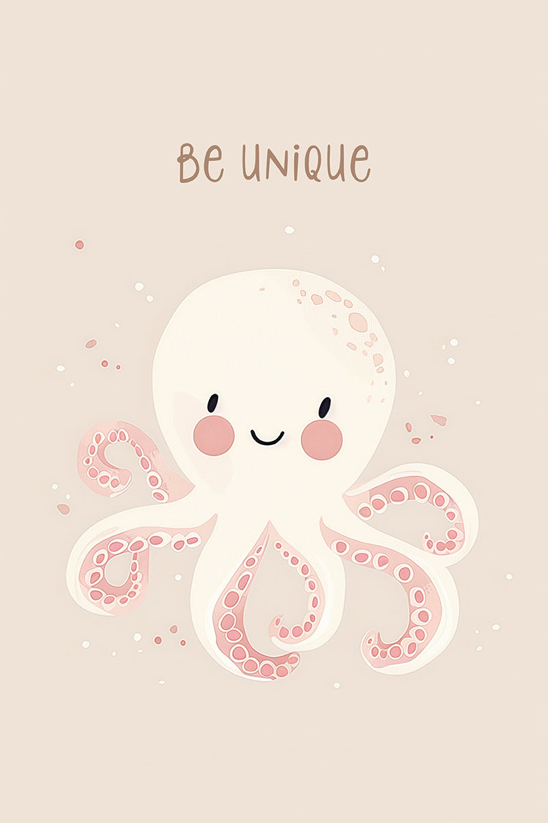 Be Unique Wall Art Print | Wall Art For Children's Rooms | Wall Art ...
