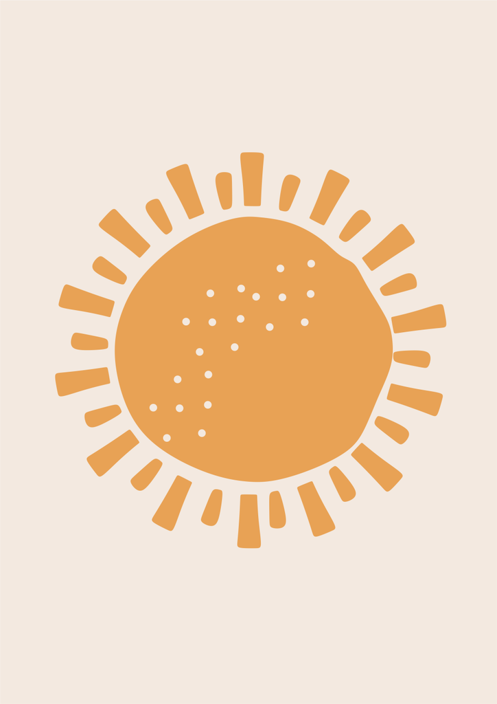 Boho Nature Sun - Canvas Print - Ma Petite