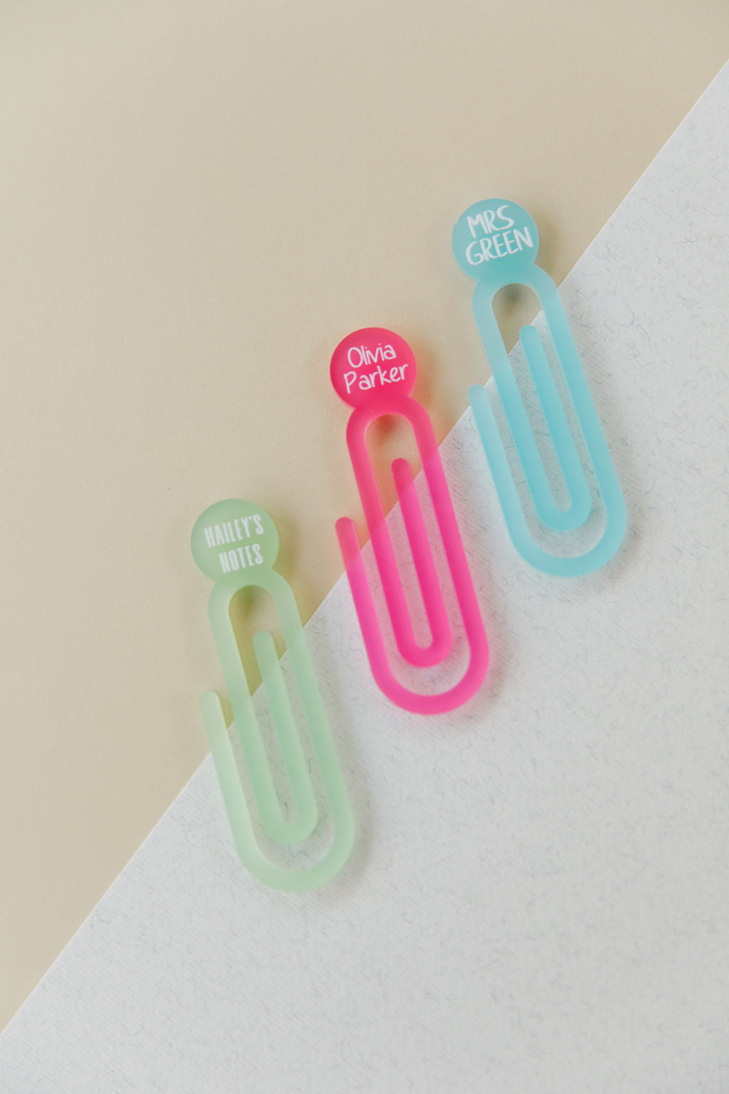 Acrylic Paper Clips – Ma Petite