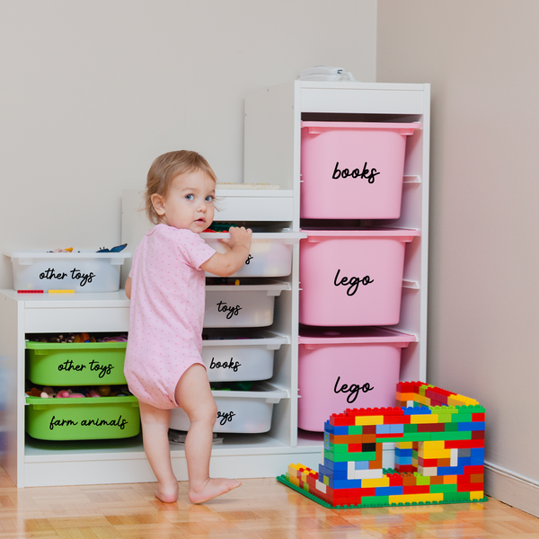 Script Storage Labels - Ma Petite