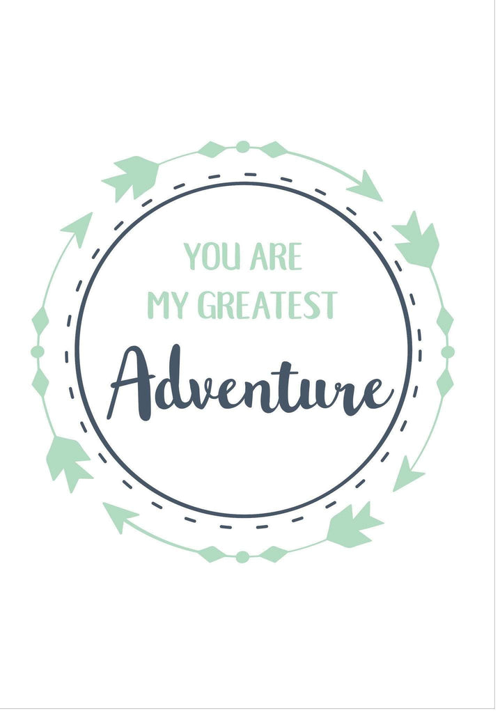 You Are My Greatest Adventure - Acrylic Wall Print – Ma Petite